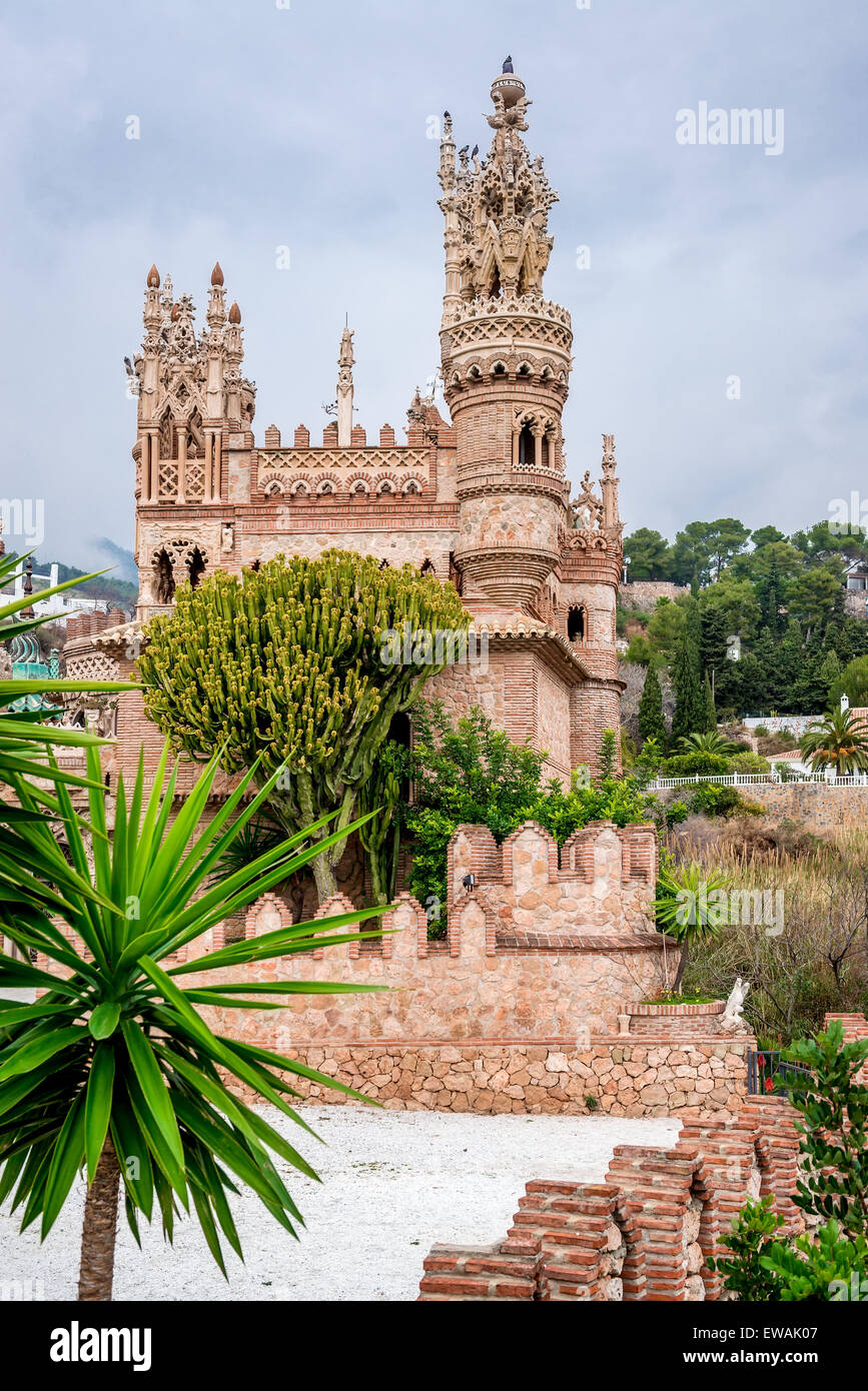 Colomares monument castle hi-res stock photography and images - Alamy