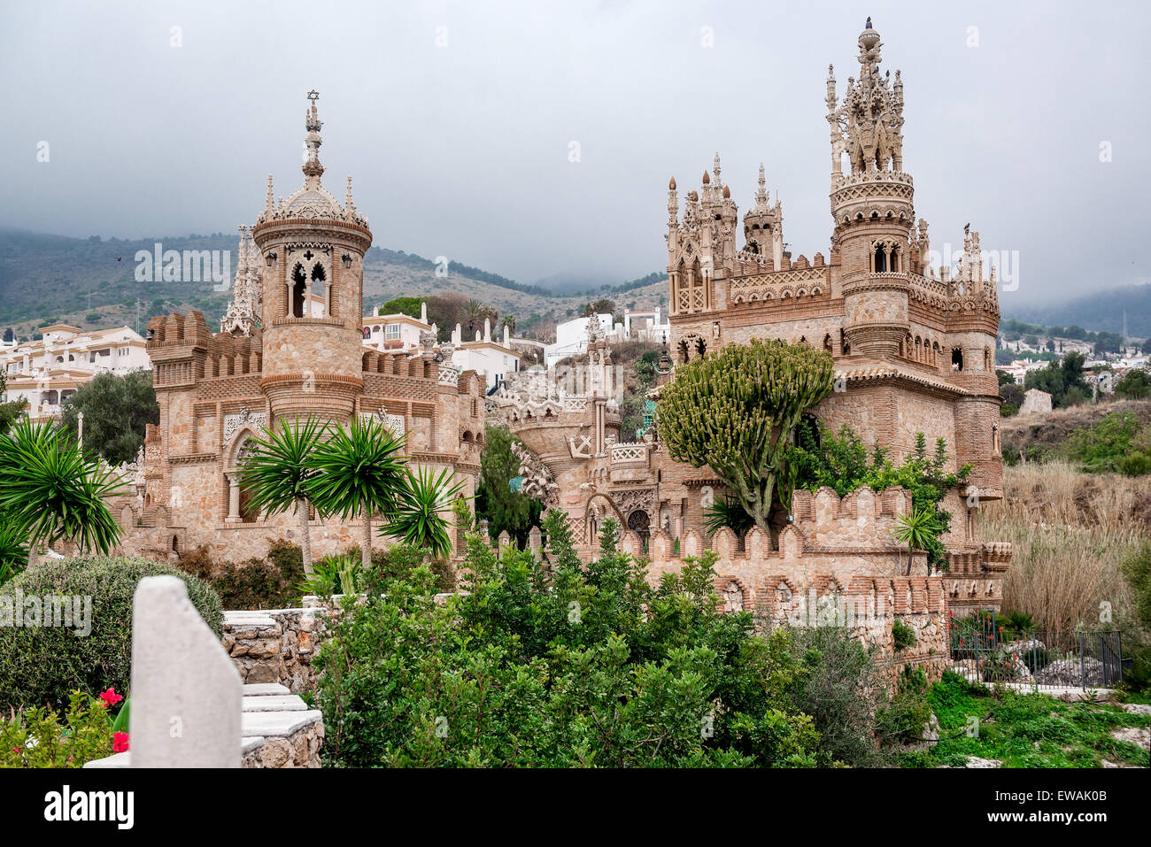 Colomares monument castle hi-res stock photography and images - Alamy