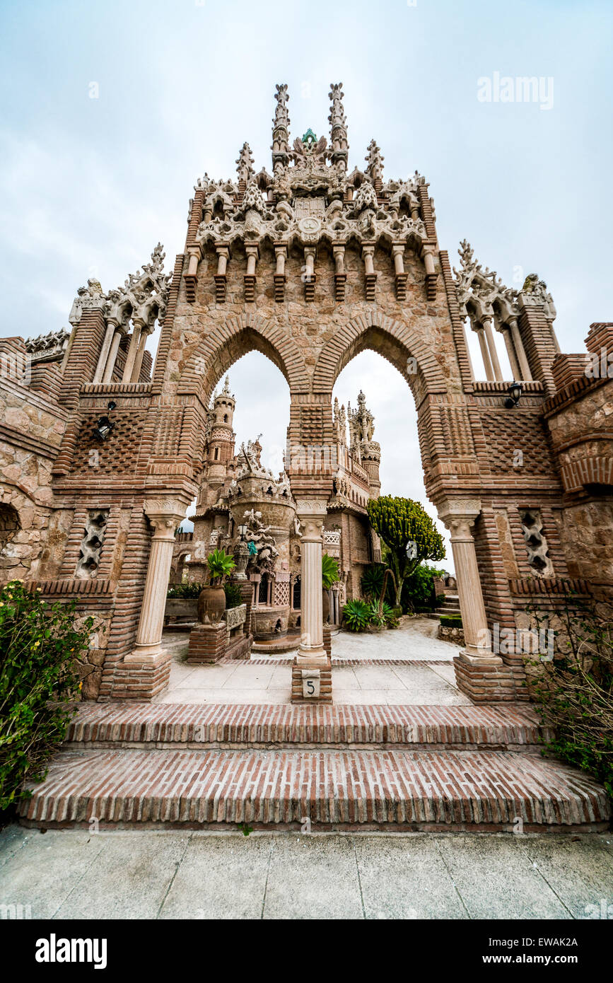 Colomares monument castle hi-res stock photography and images - Alamy