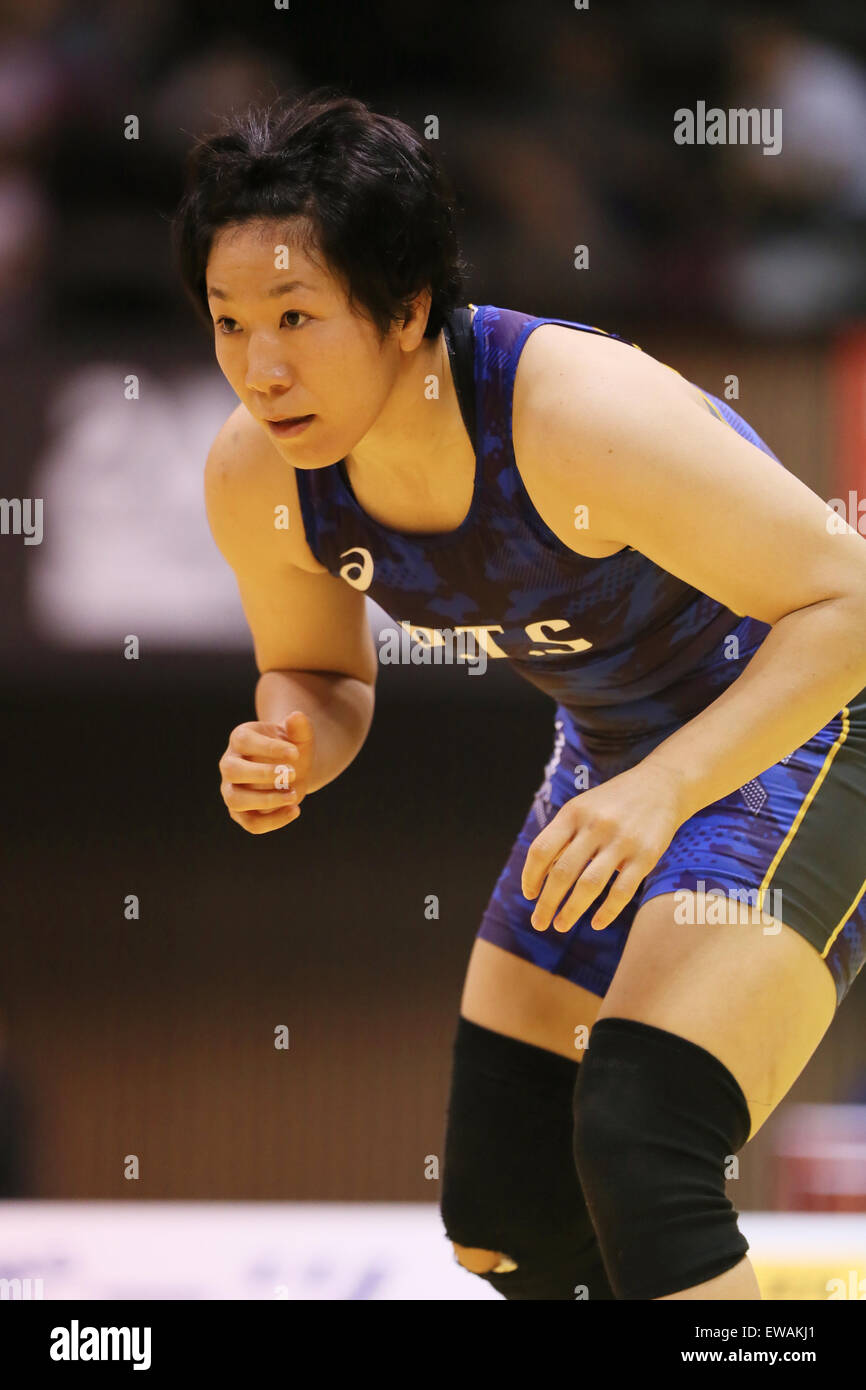 nd Yoyogi Gymnasium, Tokyo, Japan. 20th June, 2015. Kayoko Kudo, JUNE ...