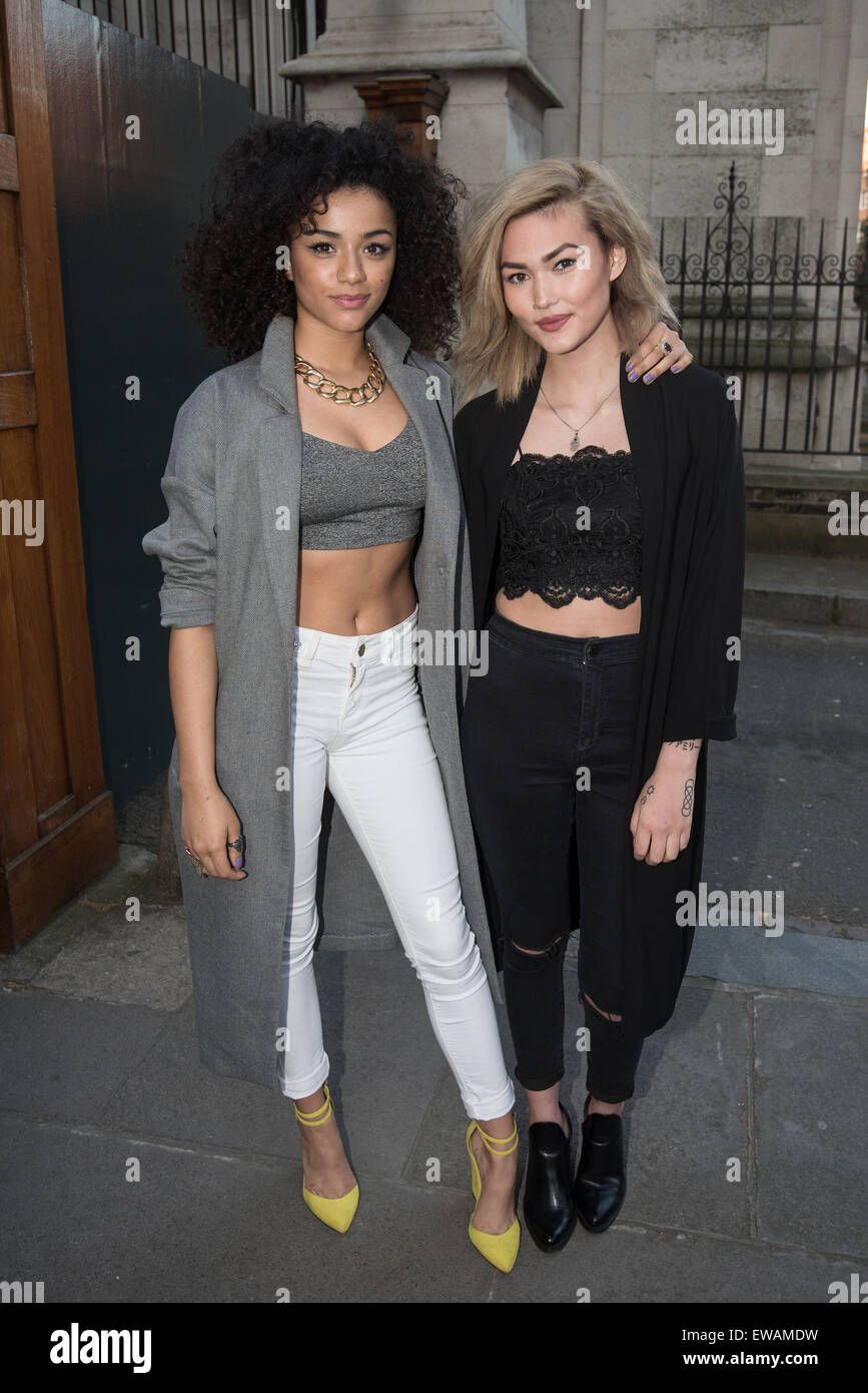 Oasis and Victoria & Albert Museum - collection launch party, arrivals ...