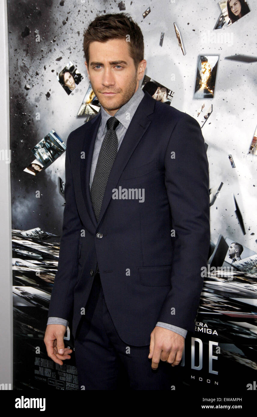 Jake Gyllenhaal at the Los Angeles premiere of 'Source Code' held at ...