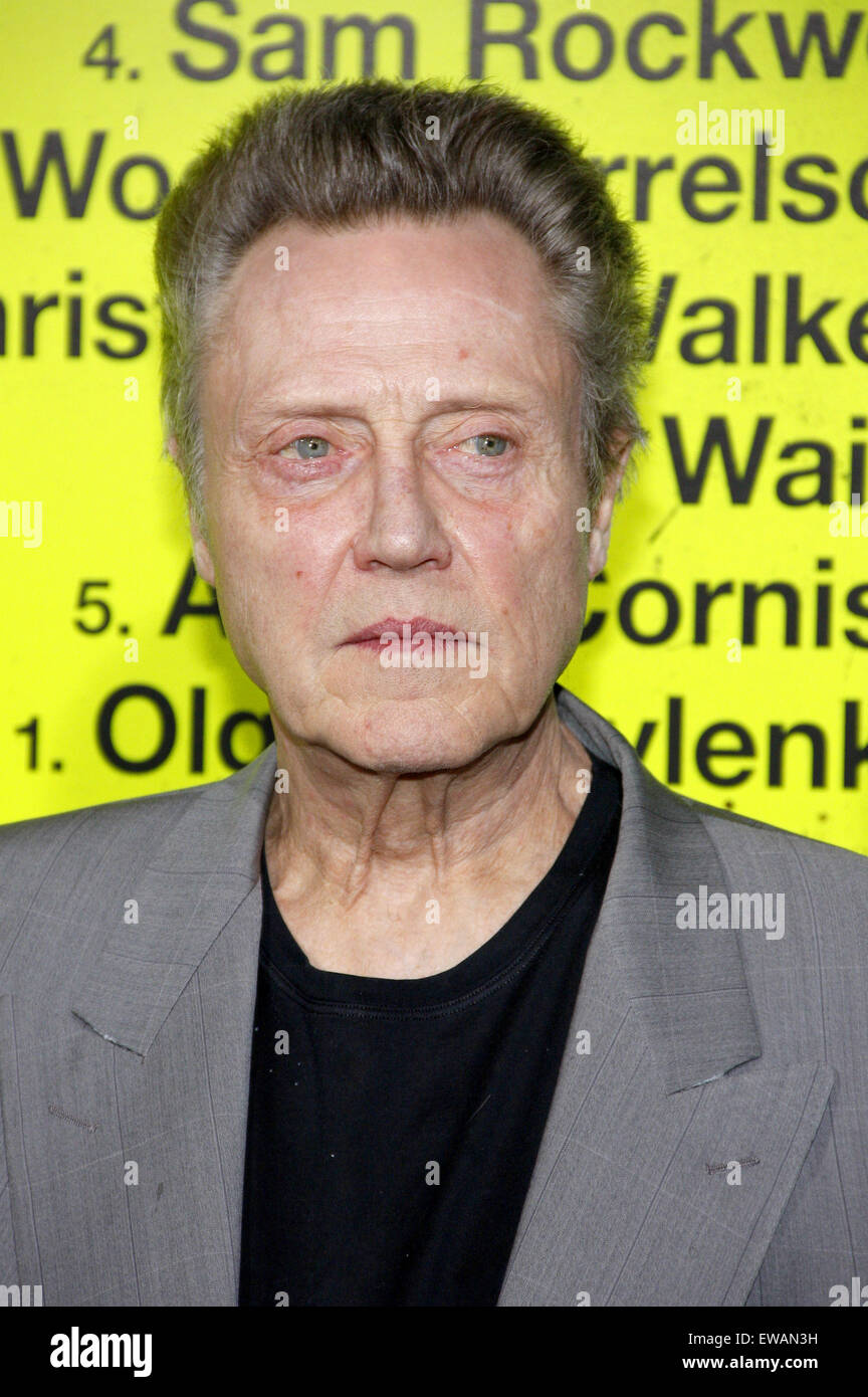 Christopher Walken at the Los Angeles premiere of 'Seven Psychopaths ...