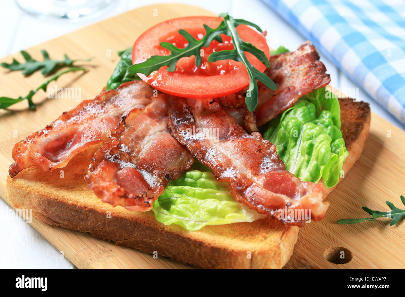 Toasted toast with strips hi-res stock photography and images - Alamy