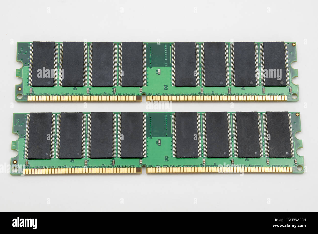 Computer memory isolated on white background Stock Photo - Alamy