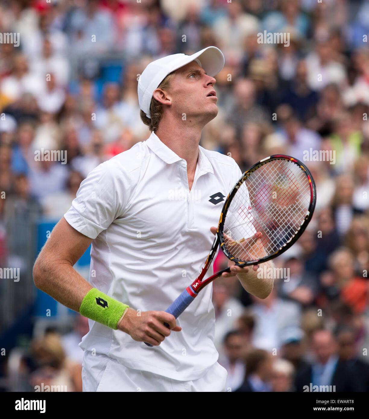 London, UK. 21st June, 2015. Queens Aegon Championship Tennis. Kevin ...