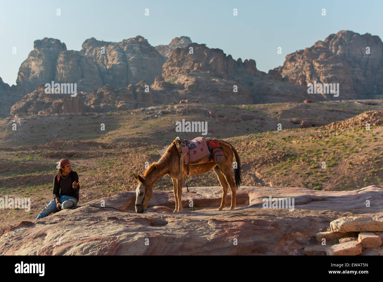 Donkey rider hi-res stock photography and images - Alamy