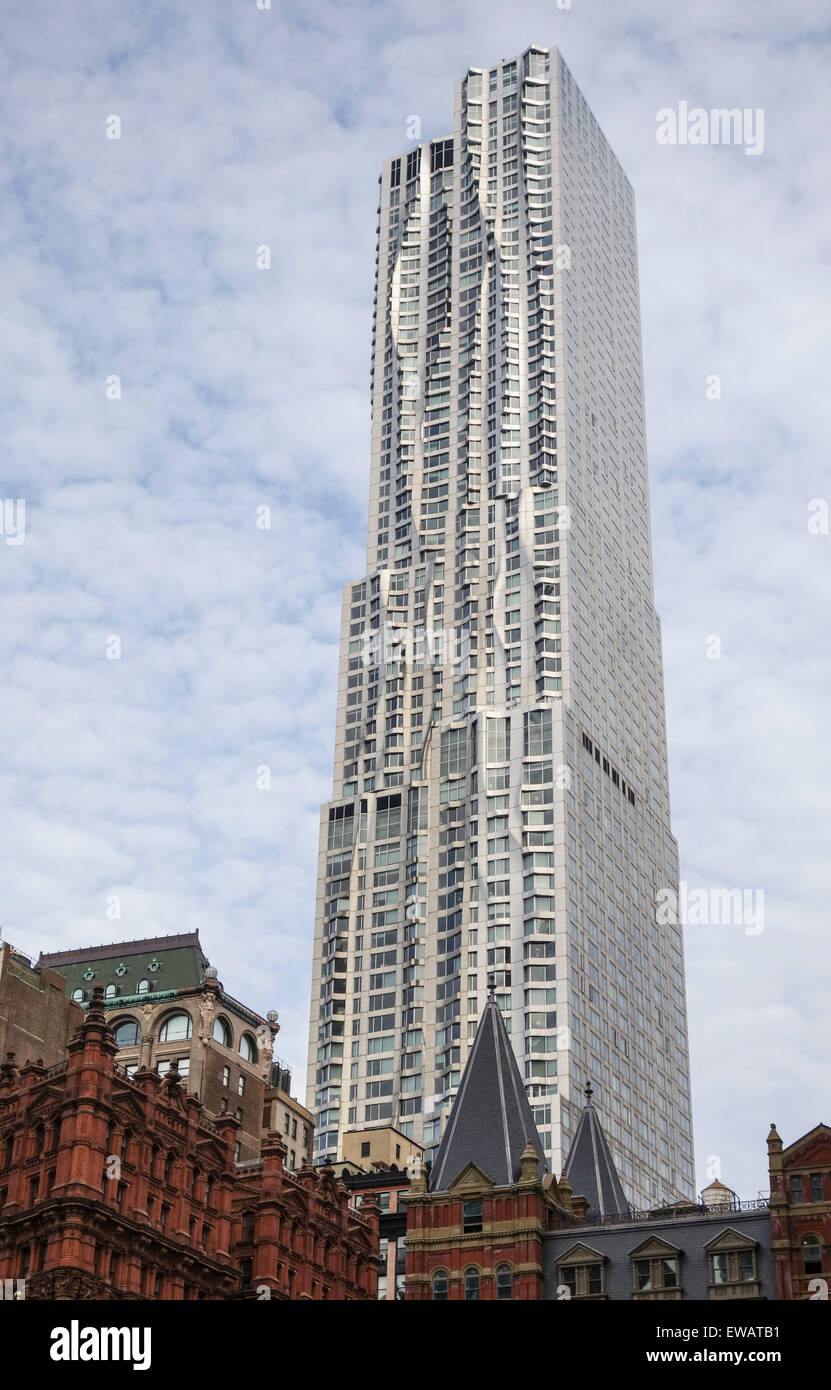 8 Spruce Street, originally known as Beekman skyscraper in Lower ...