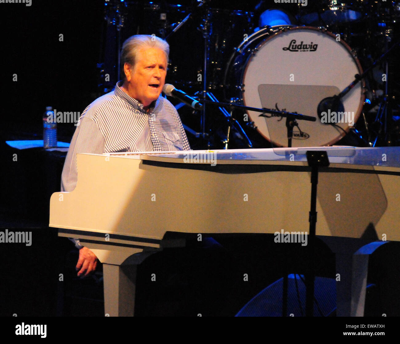 Los Angeles, California, USA. 14th June, 2015. Musician - BRIAN WILSON ...