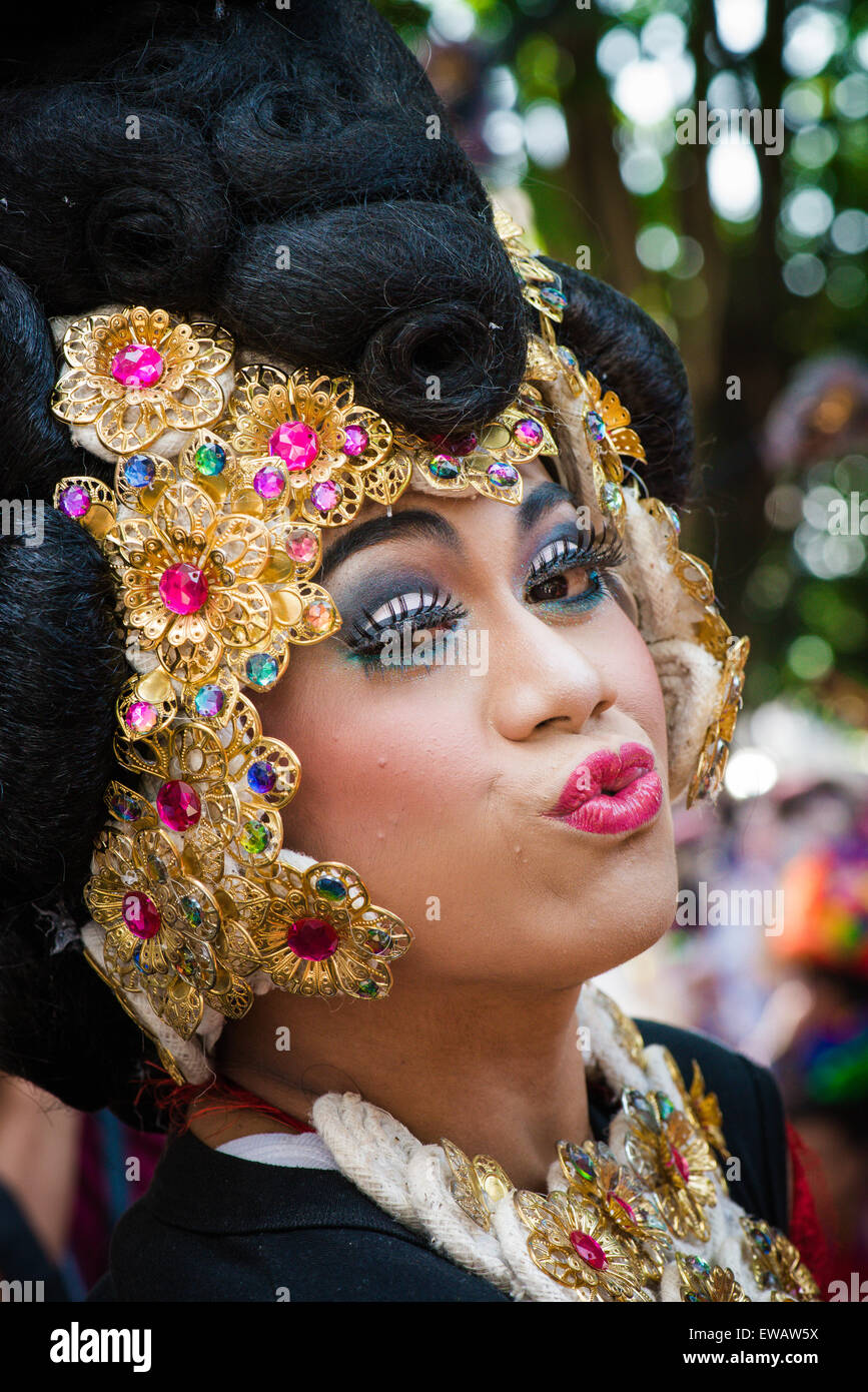 Jember Fashion Carnival in Jember, Indonesia Stock Photo - Alamy