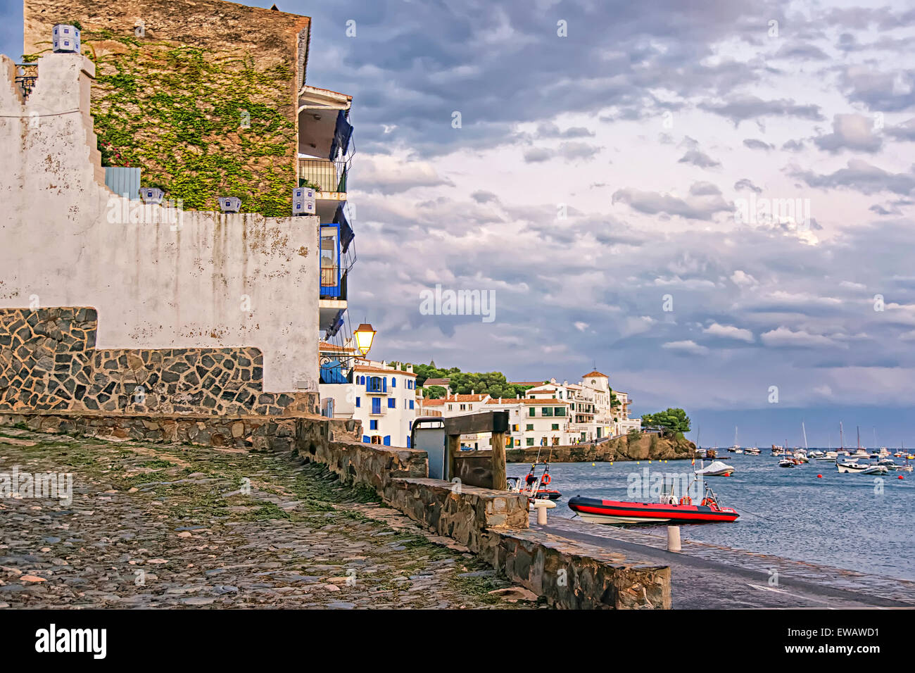 Evening cadaques catalonia spain hi-res stock photography and images ...