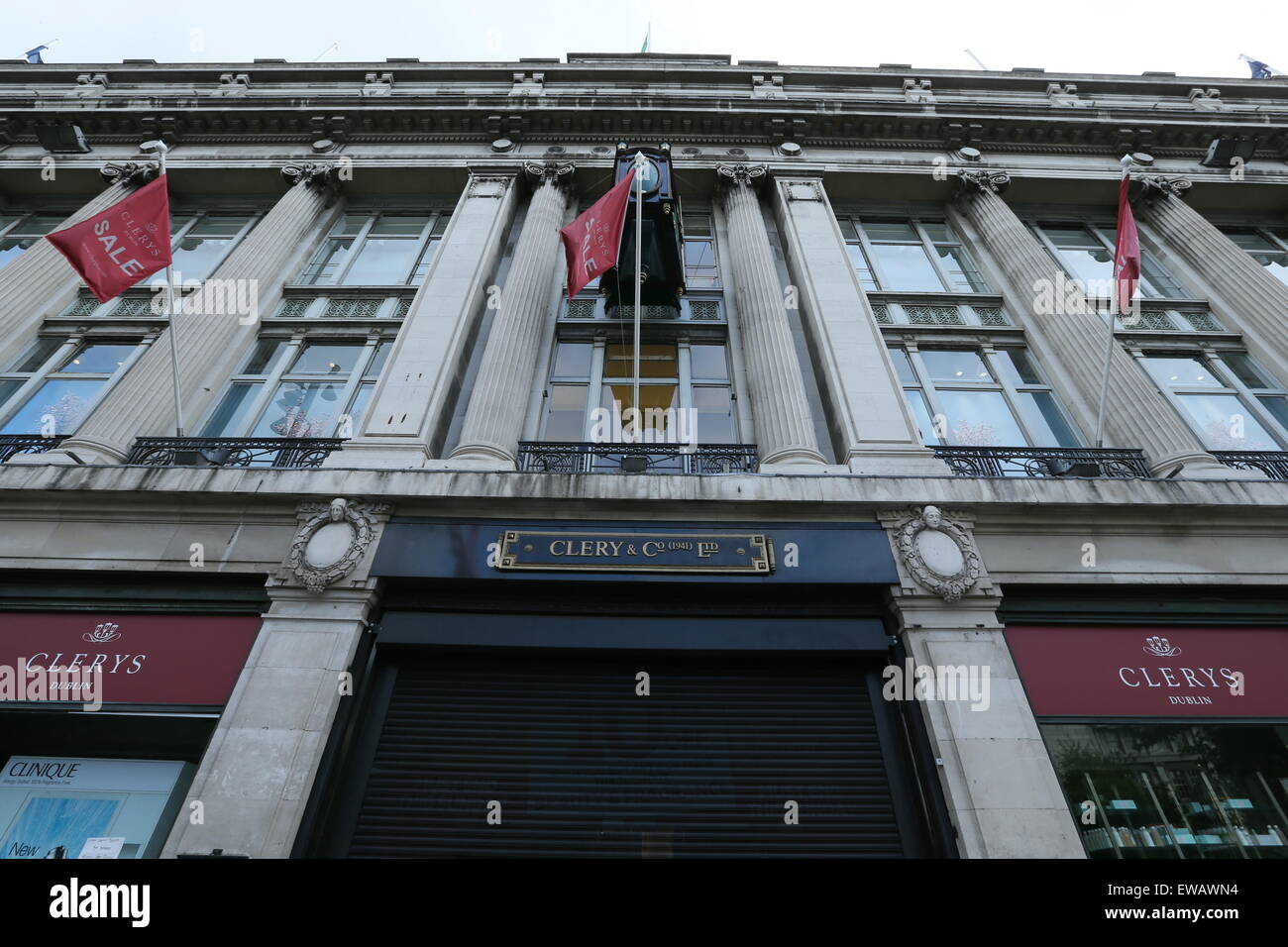 Image of the Clerys Department Store building on O'Connell Street in ...
