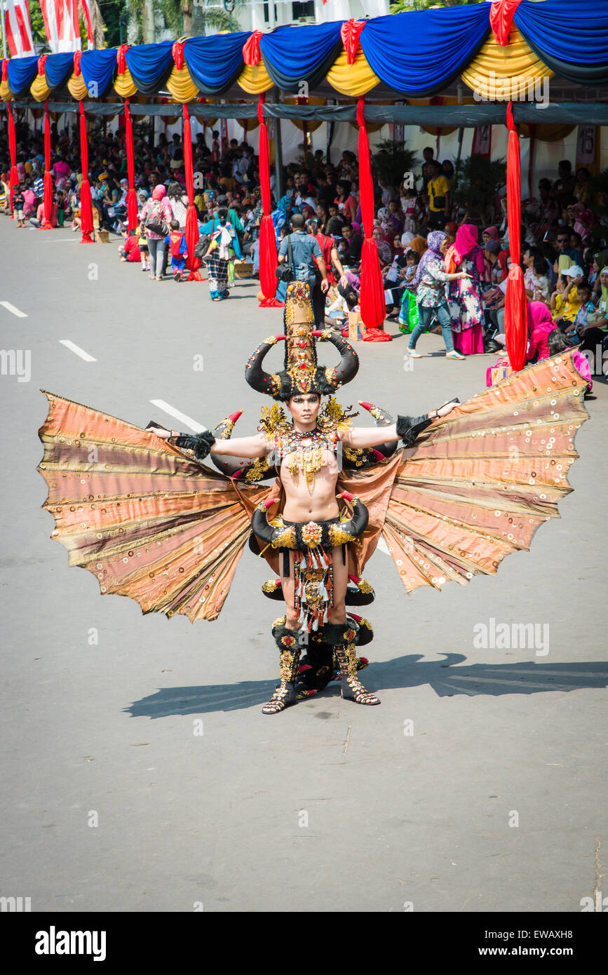 Jember Fashion Carnival in Jember, Indonesia Stock Photo - Alamy