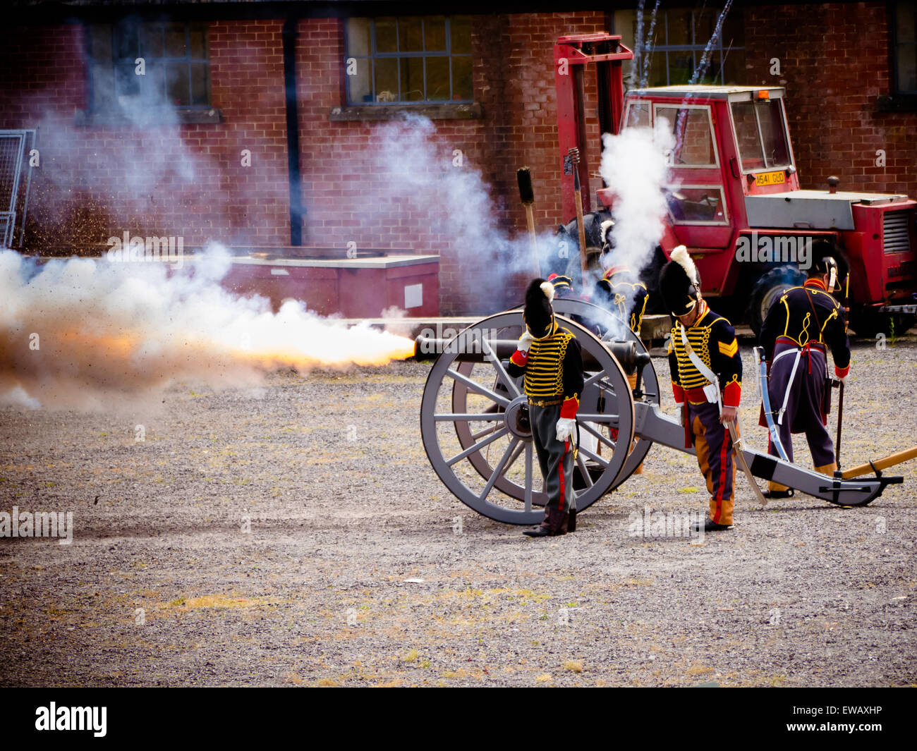 Waterloo cannon hi-res stock photography and images - Alamy