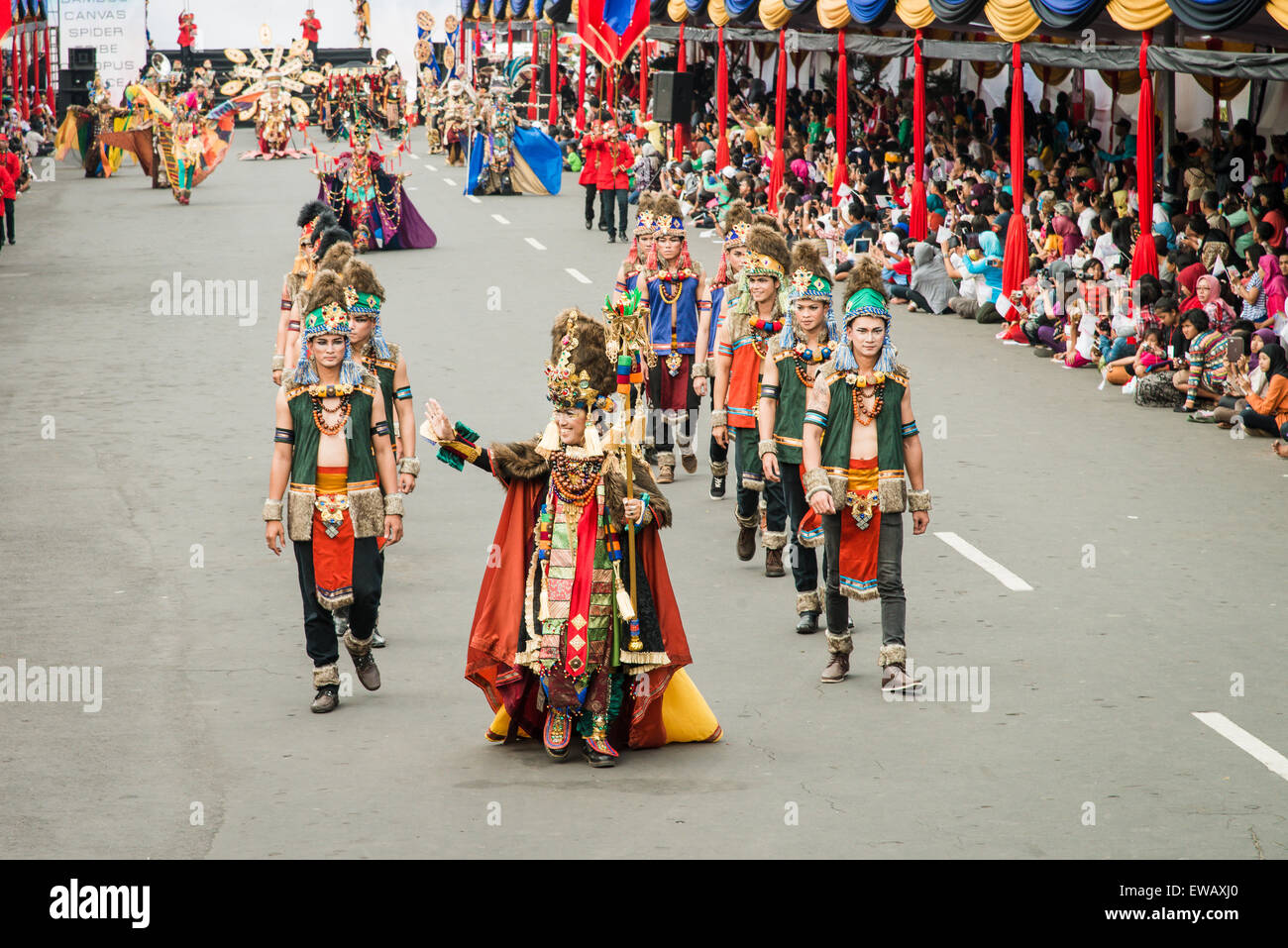Jember Fashion Carnival in Jember, Indonesia Stock Photo - Alamy