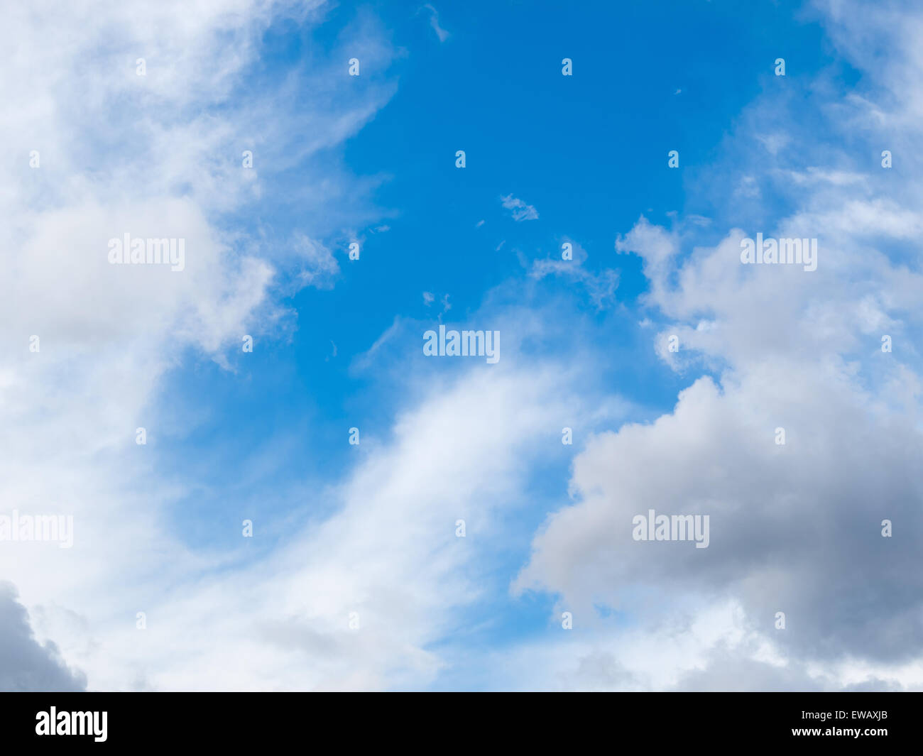 Sky background with clouds outdoors Stock Photo - Alamy