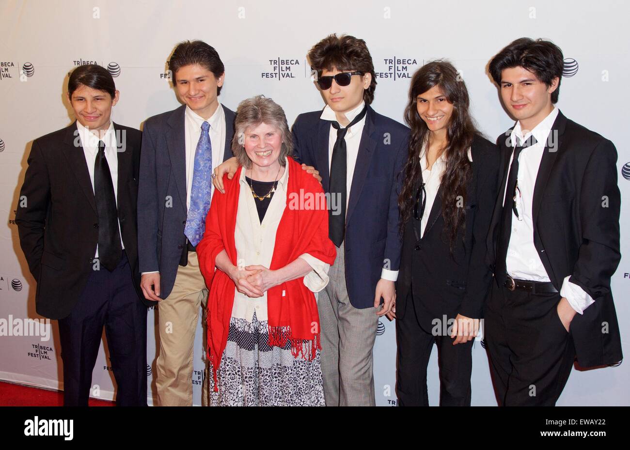 2015 Tribeca Film Festival - Premiere of 'The Wolfpack' at SVA Theater ...