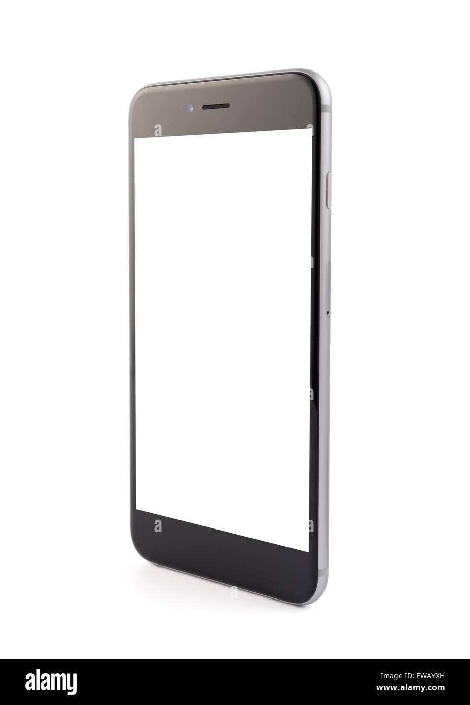 Cell phone on white background, isolated, close-up Stock Photo - Alamy