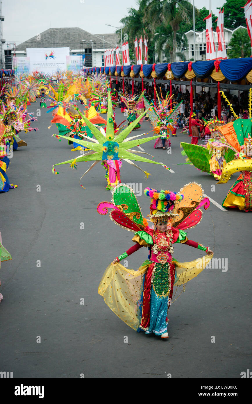 Jember Fashion Carnival, Jember Indonesia Stock Photo - Alamy