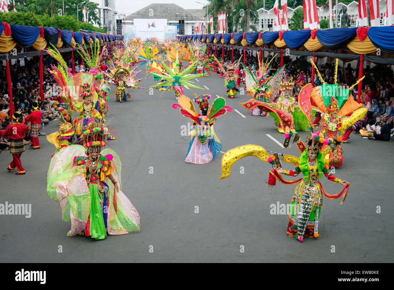 Jember Fashion Carnival, Jember Indonesia Stock Photo - Alamy