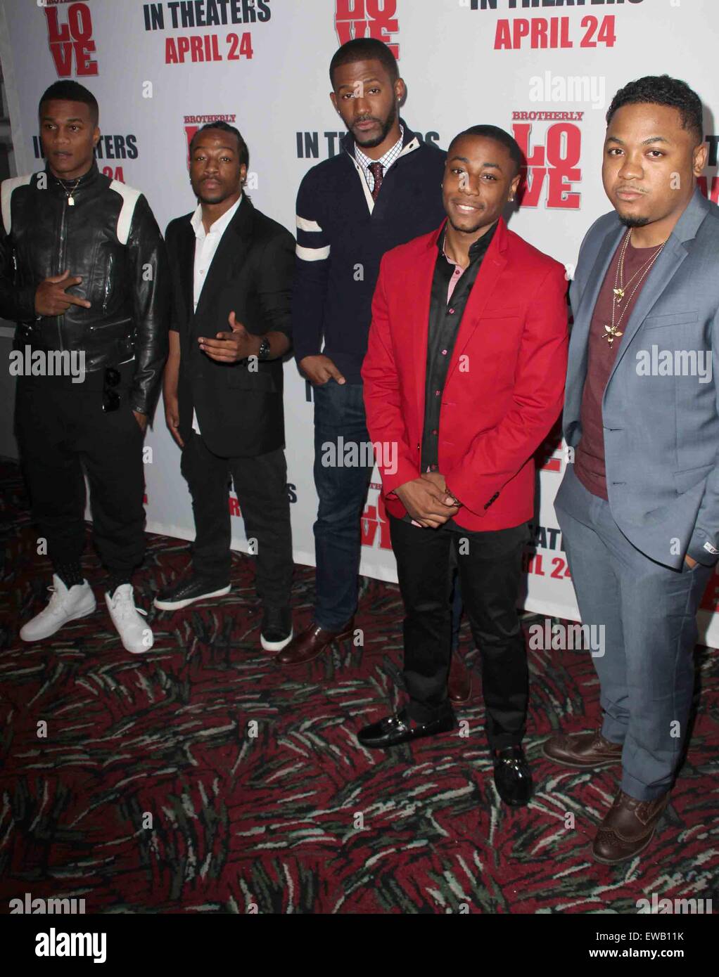 New York premiere of 'Brotherly Love' at The AMC Magic Johnson Harlem 9 ...