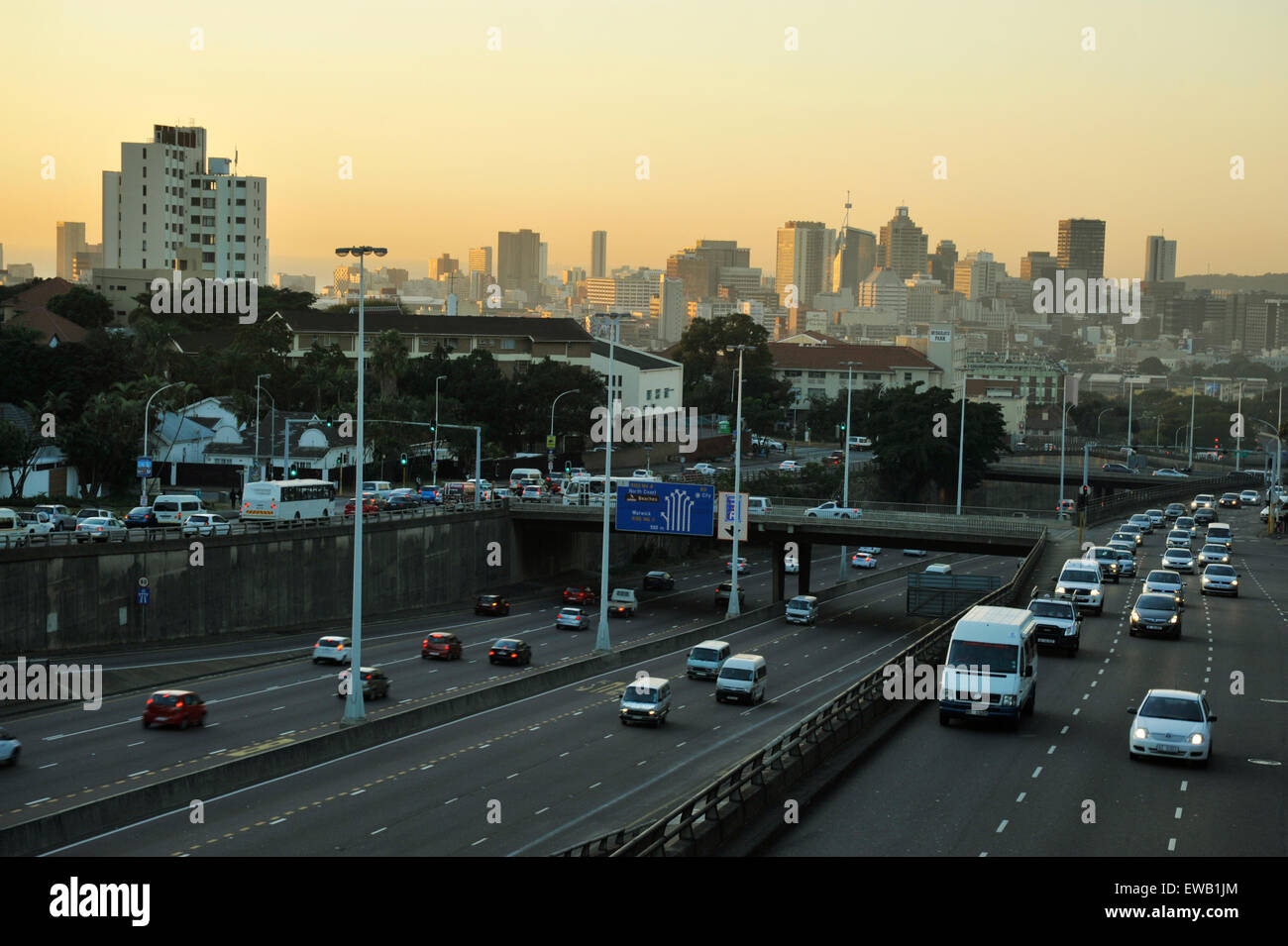 Durban south africa highway hi-res stock photography and images - Alamy