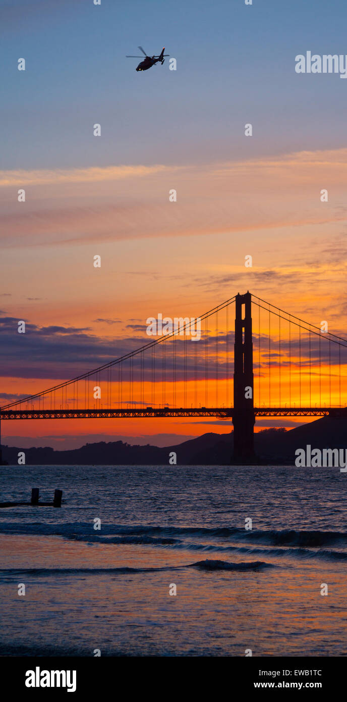 Golden gate bridge coast guard hi-res stock photography and images - Alamy