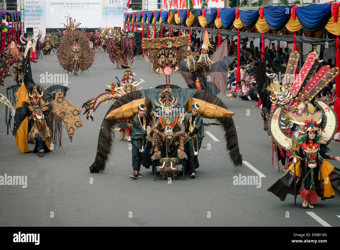 Jember Fashion Carnival in Jember, Indonesia Stock Photo - Alamy