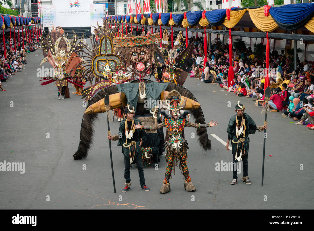 Jember Fashion Carnival in Jember, Indonesia Stock Photo - Alamy