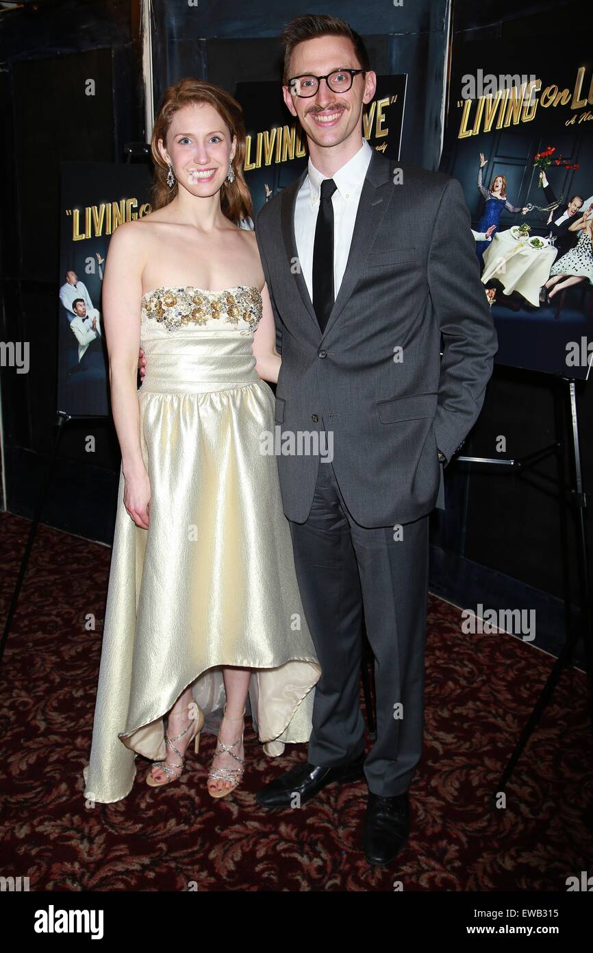 Opening night after party for Living On Love held at Sardi's restaurant ...