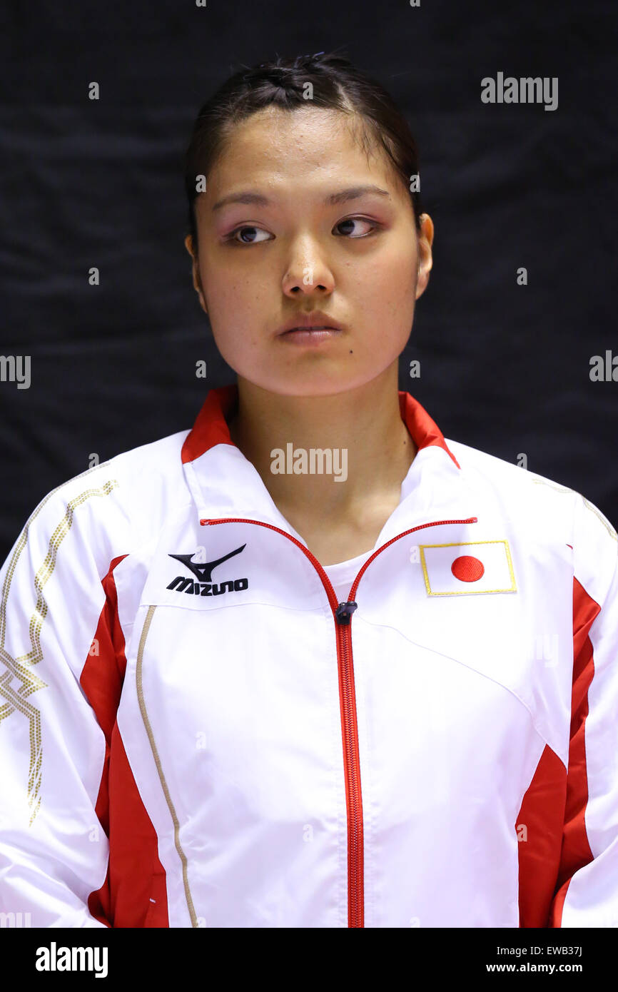 st Yoyogi Gymnasium, Tokyo, Japan. 21st June, 2015. Ayana Yamada, June 21, 2015 - Trampoline ...