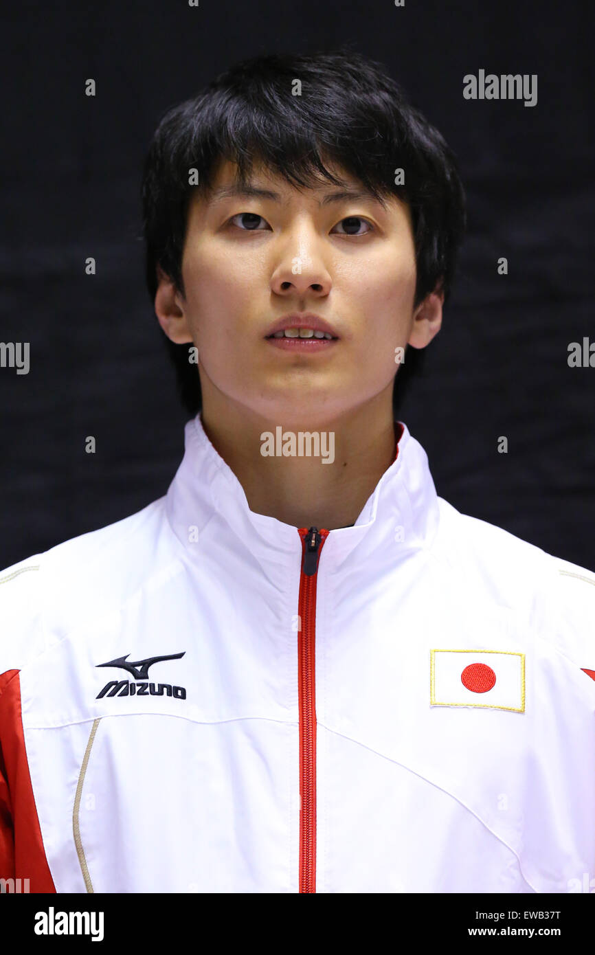 st Yoyogi Gymnasium, Tokyo, Japan. 21st June, 2015. Ginga Munemoto ...
