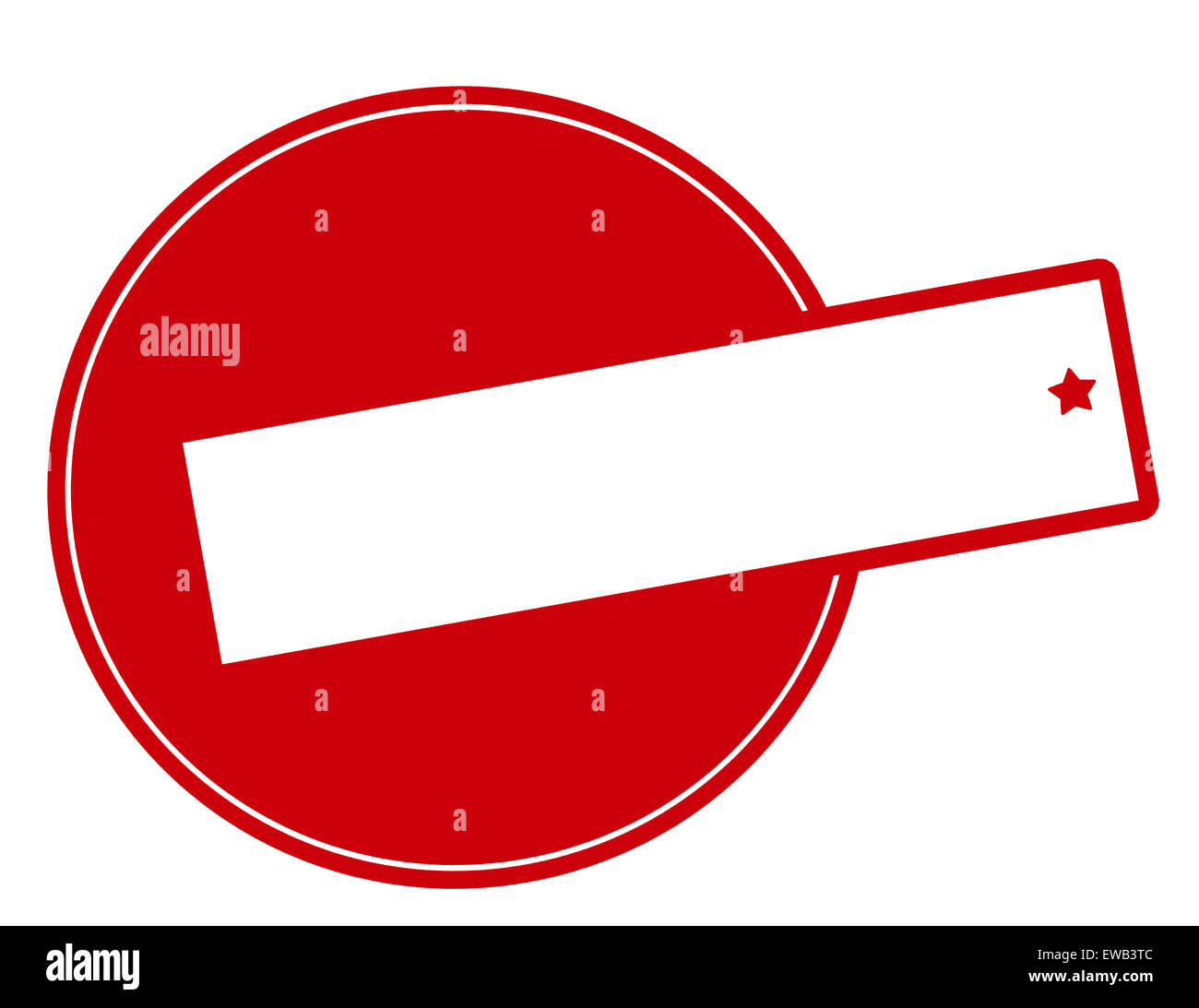 Stamp with no text inside hi-res stock photography and images - Alamy