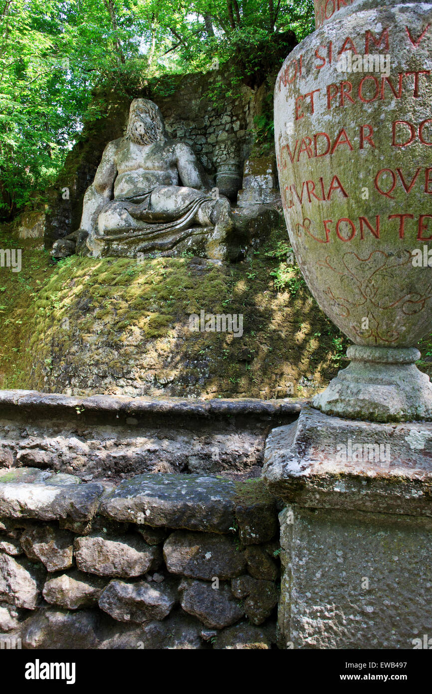 Sacro bosco of bomarzo hi-res stock photography and images - Alamy