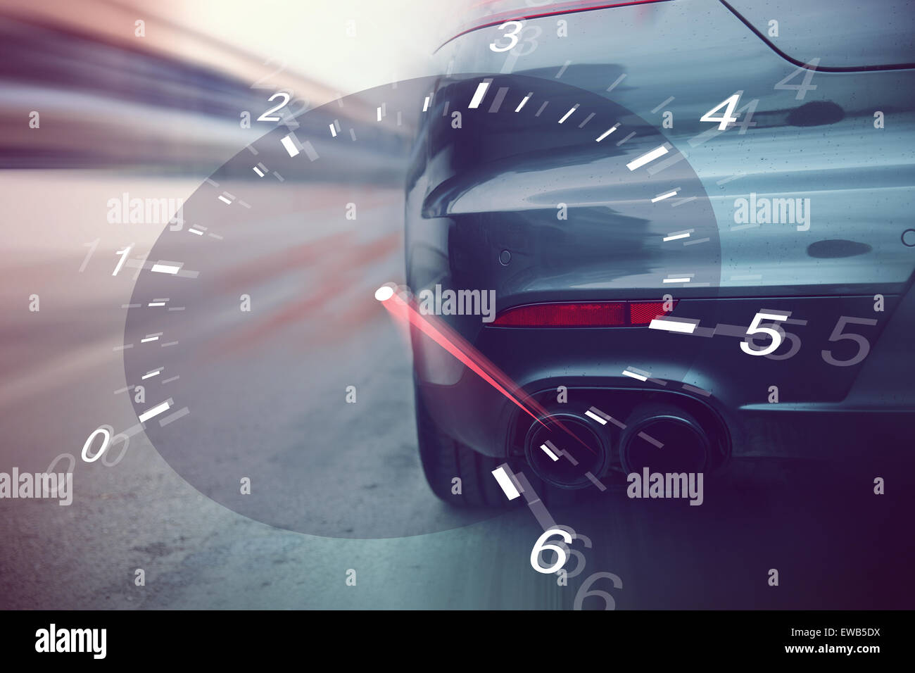 Racing car speedometer hi-res stock photography and images - Alamy