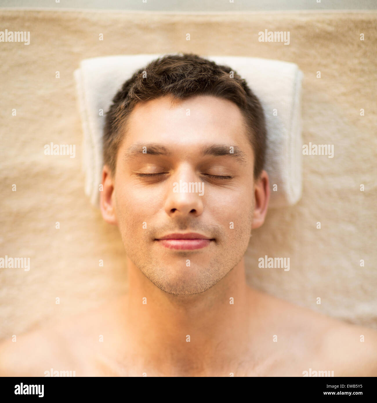 man in spa Stock Photo - Alamy
