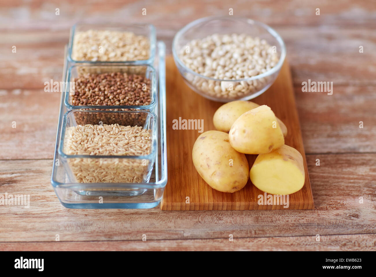Carbohydrates rich food hi-res stock photography and images - Alamy