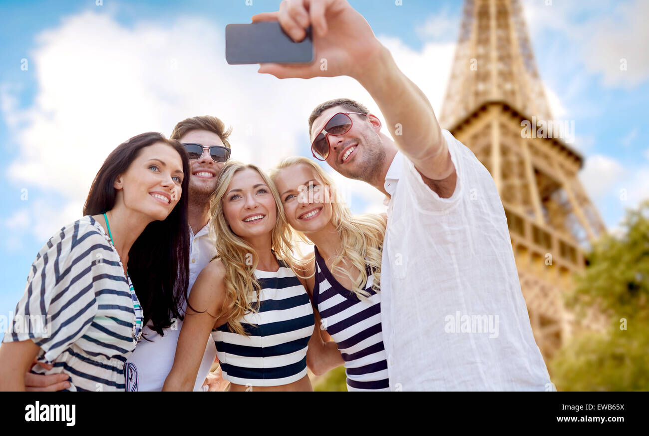 friends taking selfie with smartphone Stock Photo - Alamy
