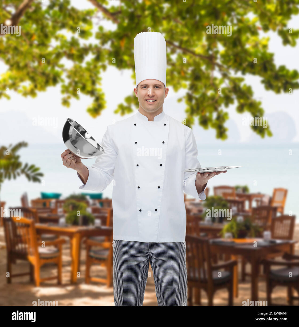 Restaurant beach smiling cook chef hi-res stock photography and images ...