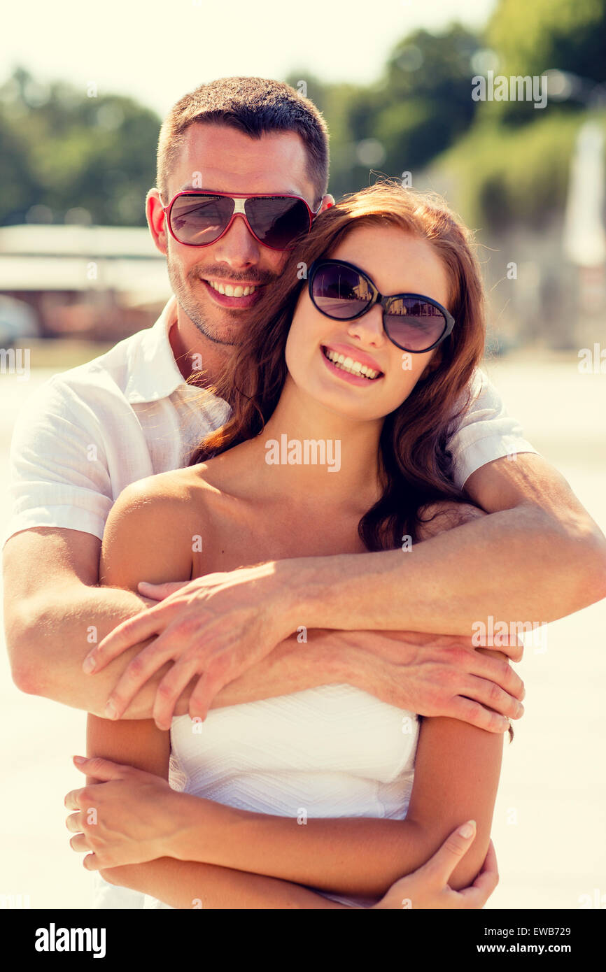 Date smiling hi-res stock photography and images - Alamy