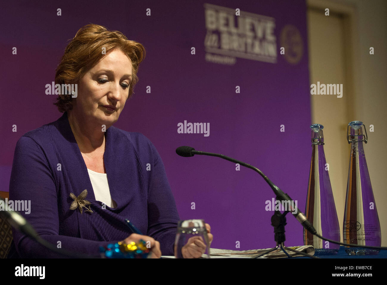 UKIP Deputy Chairman Suzanne Evans and UKIP Economics Spokesman Patrick ...