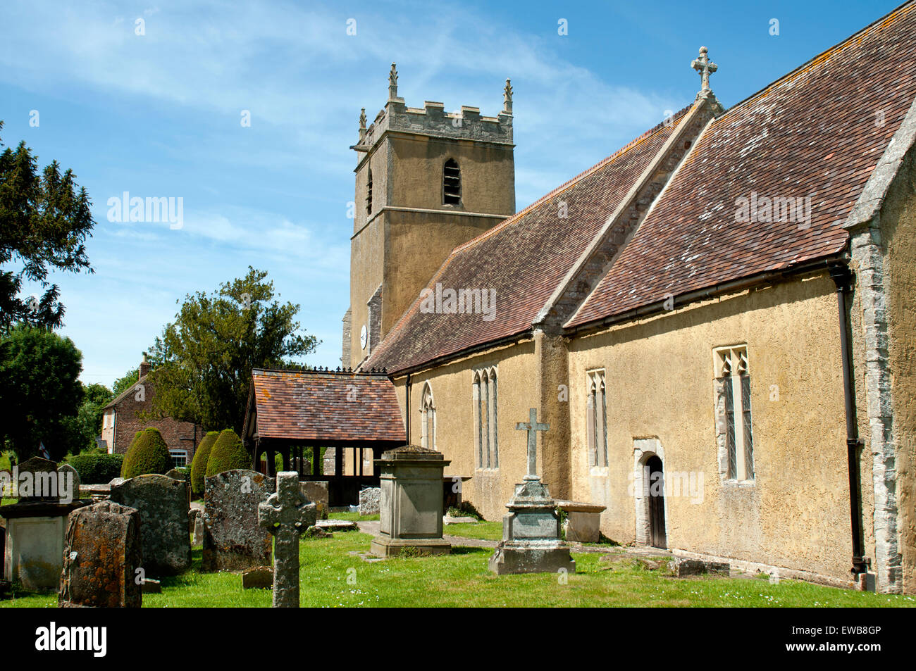 St Michael and All Angels Church, Tirley, Gloucestershire, England, UK ...
