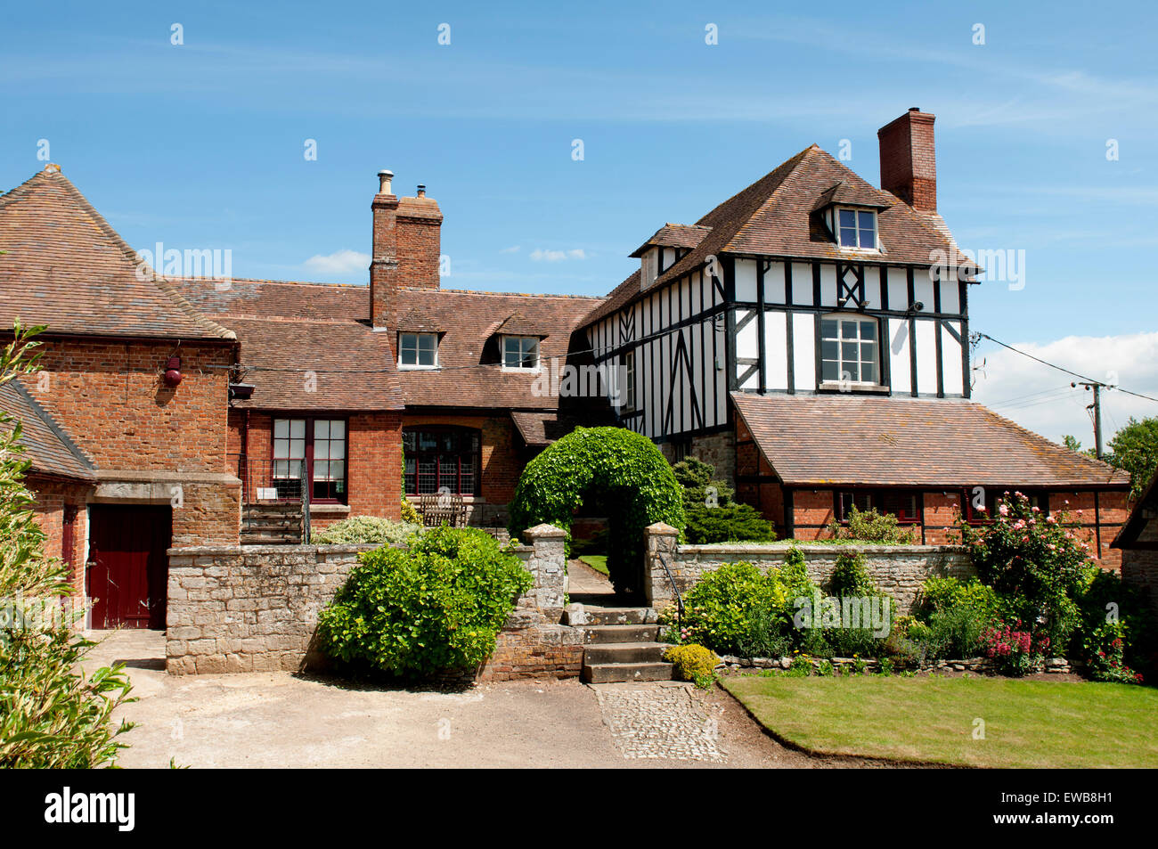 Staunton Court, Gloucestershire, England, UK Stock Photo - Alamy