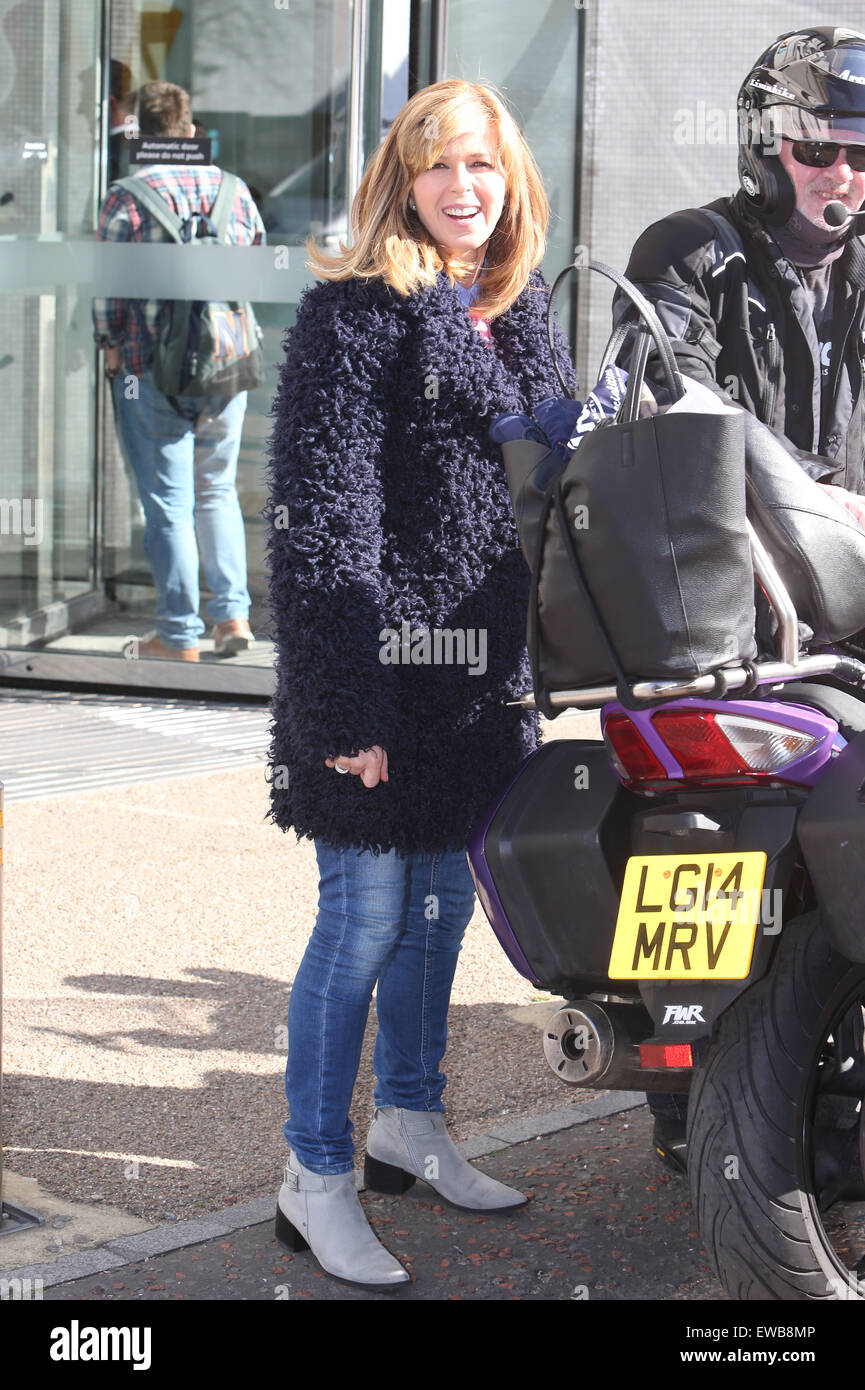 Kate Garraway outside ITV Studios Featuring: Kate Garraway Where ...
