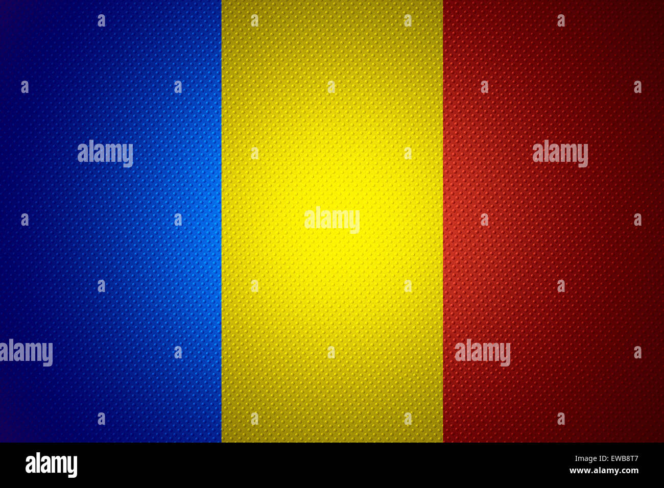 Chad flag or banner on abstract texture Stock Photo - Alamy
