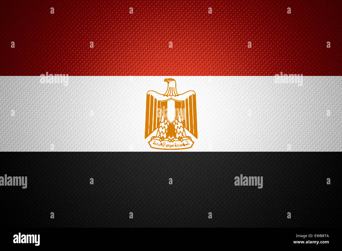 Egypt flag or Egyptian banner on abstract texture Stock Photo - Alamy