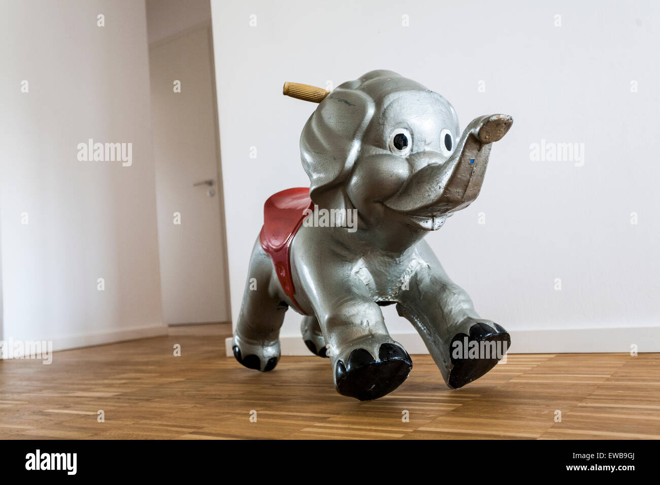Playground with rocking horse hi-res stock photography and images - Alamy