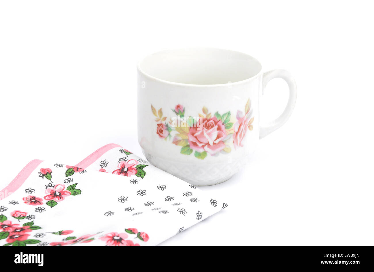 Cloth and cup Stock Photo - Alamy