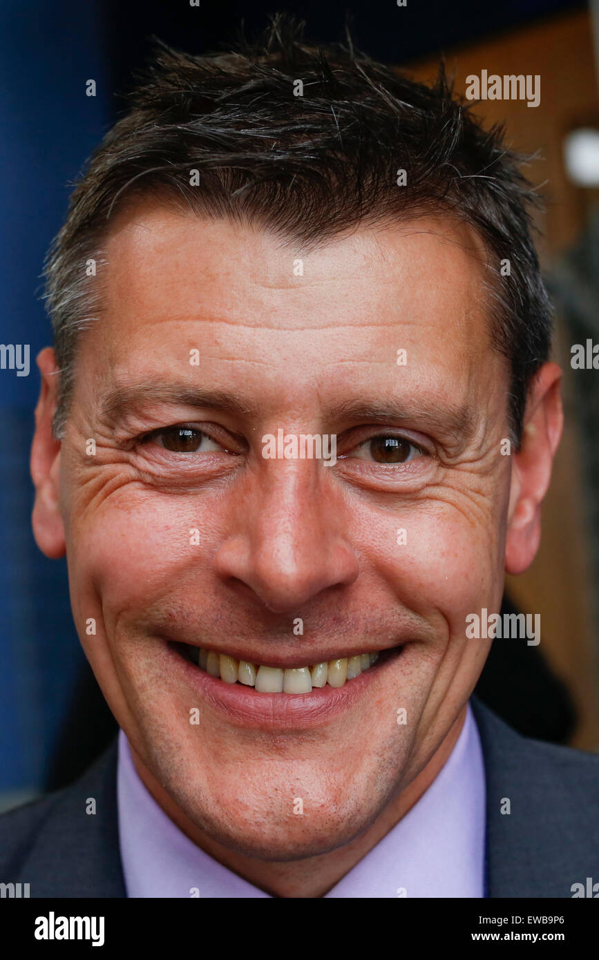 20.06.2015 - Ascot; Stewart Machin (presenter Racing UK) in portrait ...