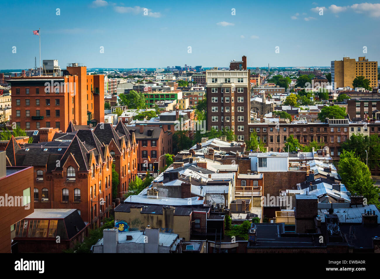 View of buildings in Center City, Philadelphia, Pennsylvania Stock ...